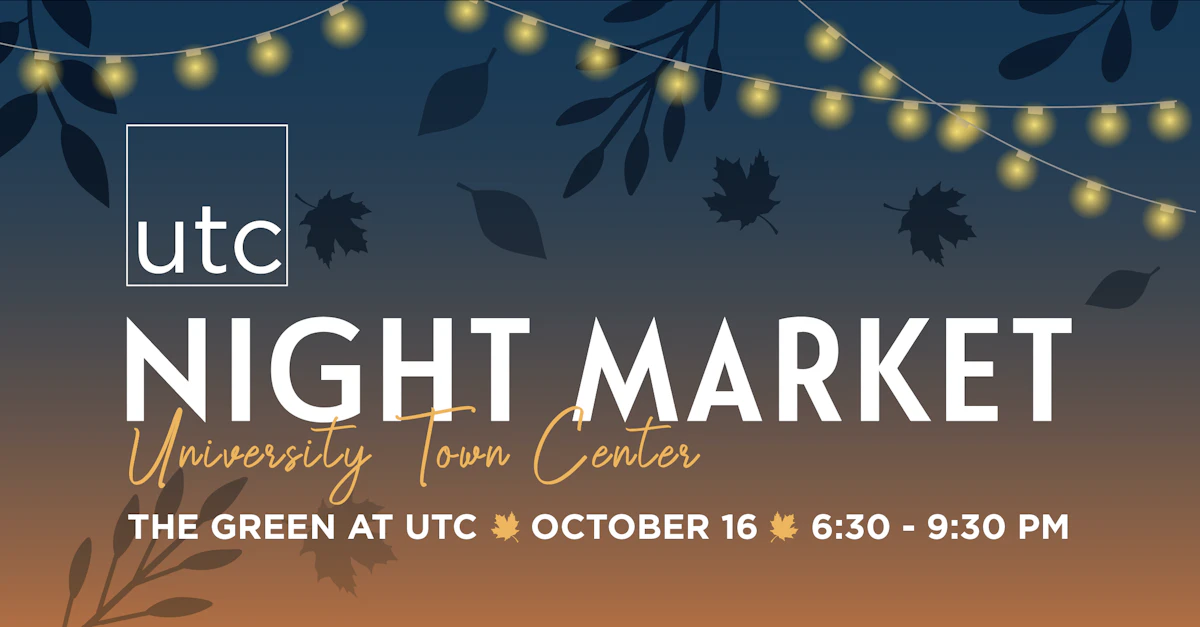 Fall UTC Night Market - University Town Center Sarasota
