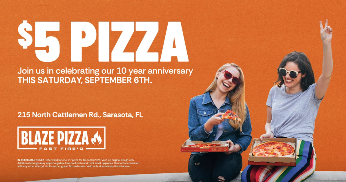 Blaze Grand Re-Opening - University Town Center Sarasota