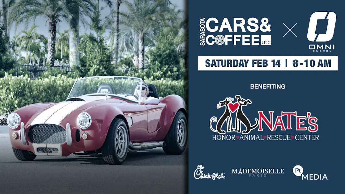 Sarasota Cars & Coffee Presented by OMNI Energy - University Town ...