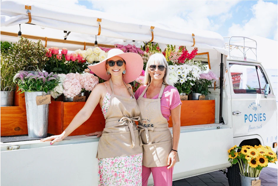 Sarasota Posies Flower Truck Grand Opening - University Town Center ...